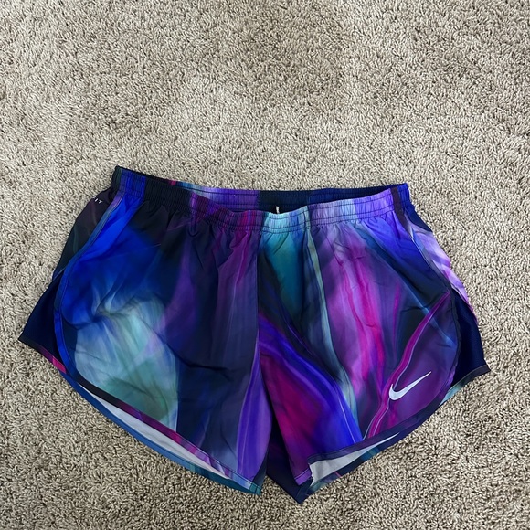 Nike | Shorts | Colorful Lined Nike Running Short | Poshmark